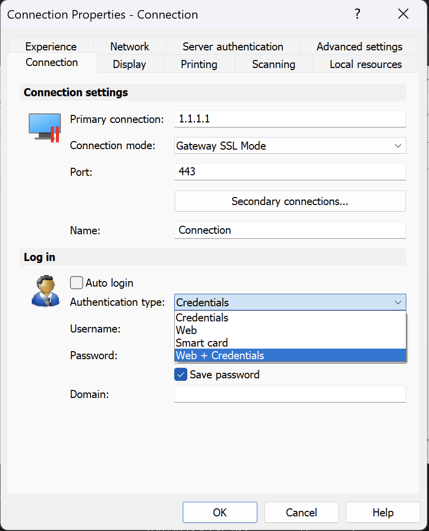 Kb Parallels Authentication Types In Parallels Ras Client